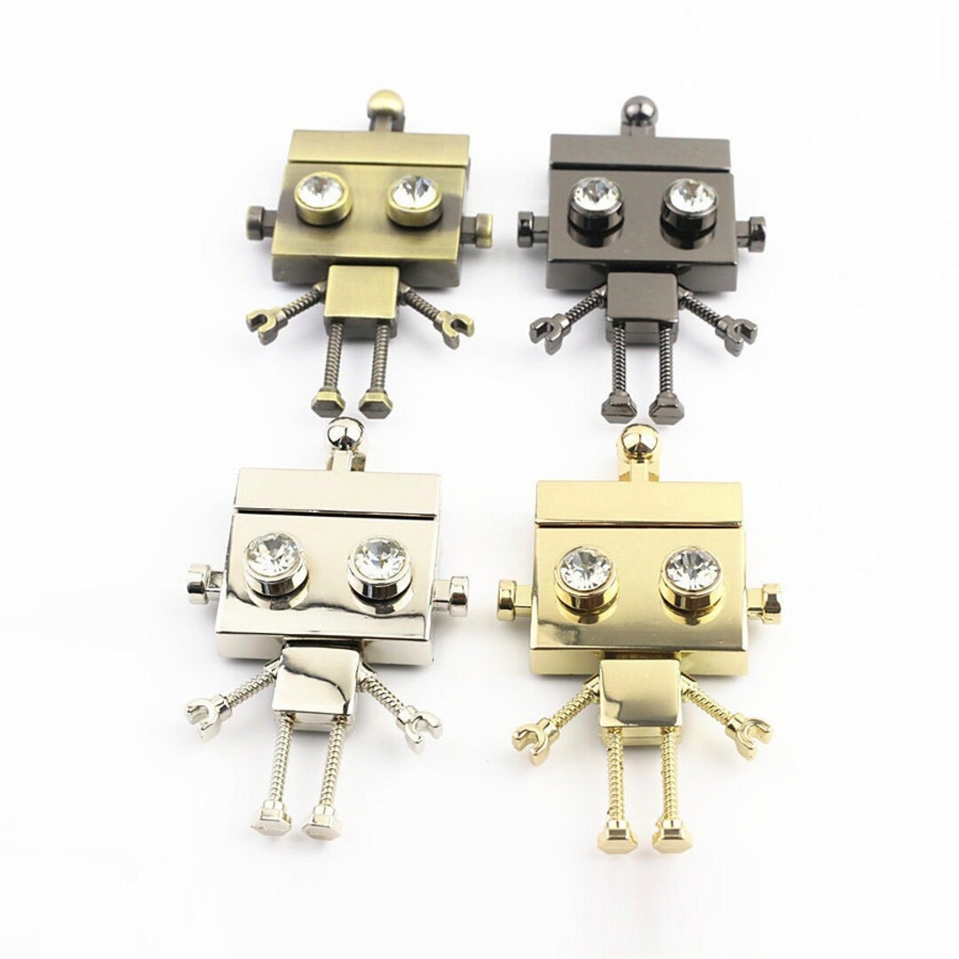 Robot Bag Lock Metal Purse Lock Snap Lock Handbag Lock Turn - Etsy Hong ...