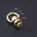 High Quality Screw D Ring Bag Chain Strap Connector Bridge Buckle Bag ...