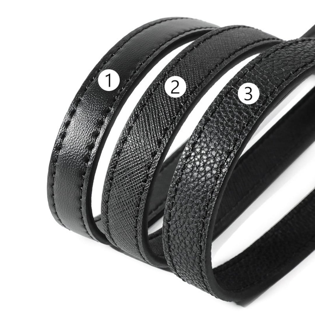 Leather Purse Strap Replacement Shoulder Strap Leather Bag Strap 1.2cm ...