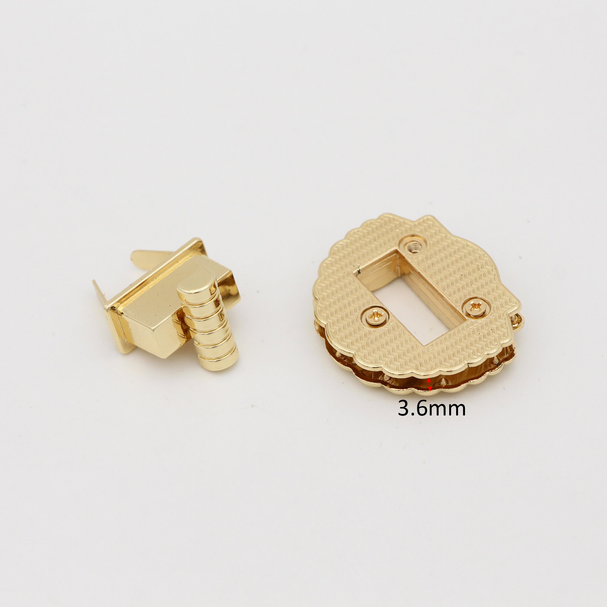 1-5-10pcs Purse twist lock Gold Purse lock bag lock Turn lock | Etsy