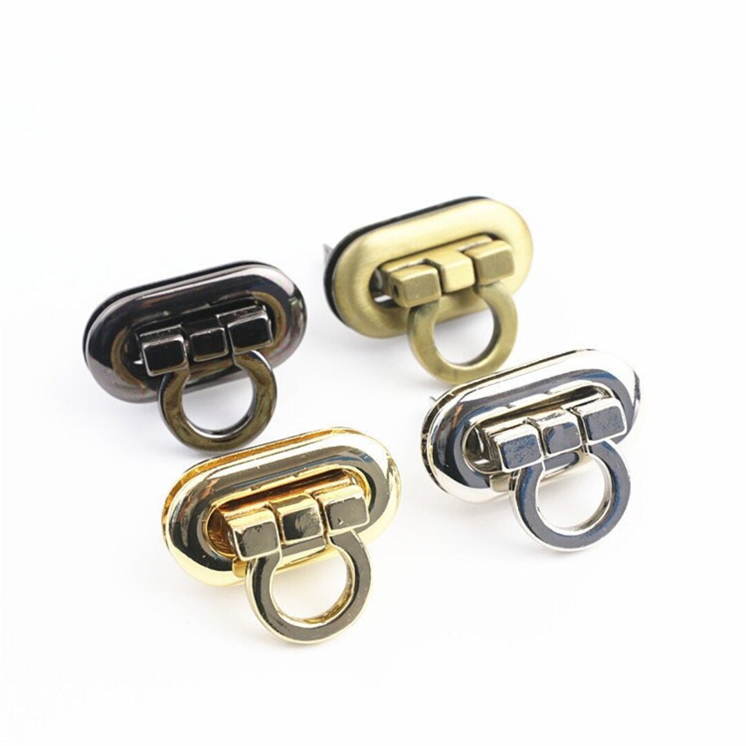 Bag Lock Turn Flip Lock Purse Lock Handbag Lock Leather Bag - Etsy