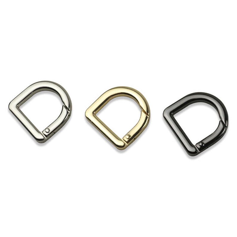 4-10pcs D Shape Spring Gate Ring Spring Ring Snap Hook Bag - Etsy