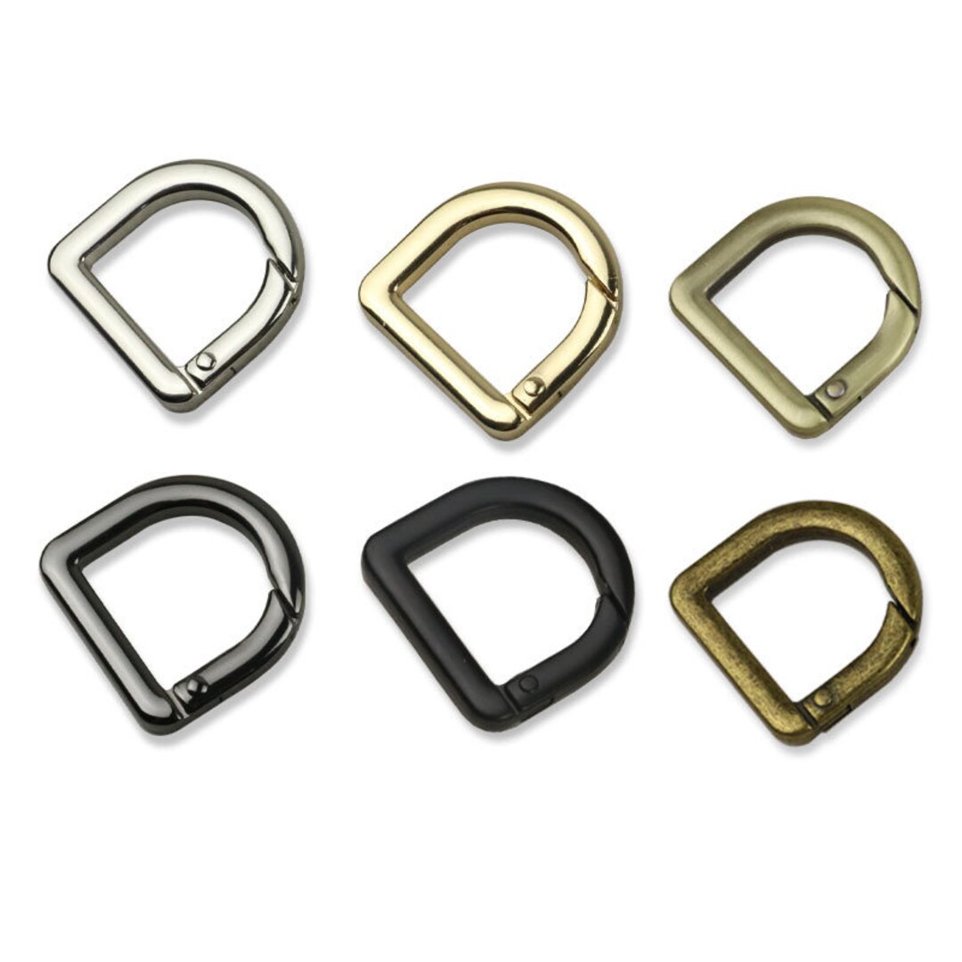 4-10pcs D Shape Spring Gate Ring Spring Ring Snap Hook Bag Hardware - Etsy