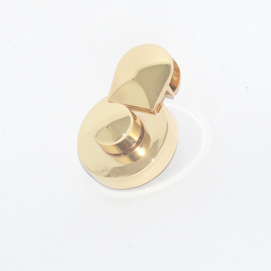 Gold Snap Lock Metal Bag Lock Purse Lock Handbag Lock Leather - Etsy