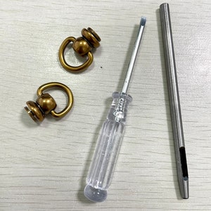 High Quality Screw D Ring Bag Chain Strap Connector Bridge Buckle Bag ...