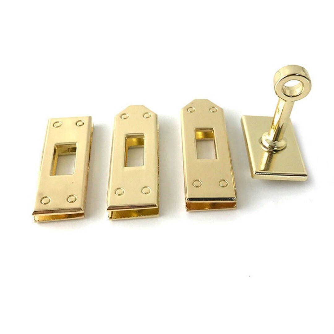 4parts Metal Purse Buckle for Bag Lock Twist Lock Turn Lock - Etsy