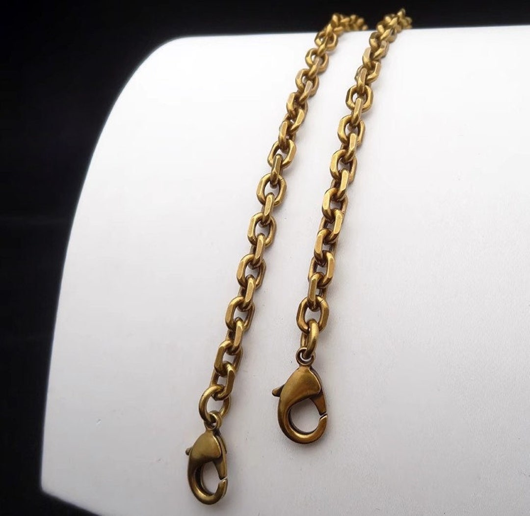 Bag Chain 6mm Antique Gold Purse Chain Shoulder Strap Handbag Chain ...