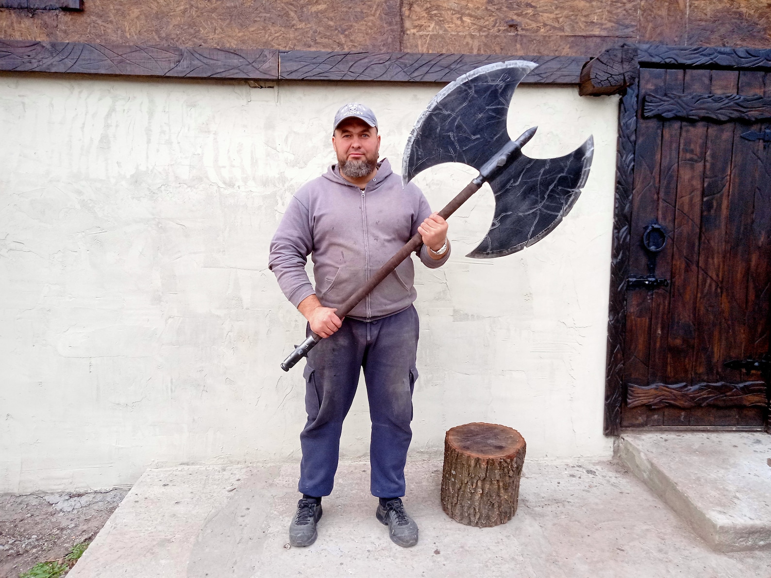 Double-sided War Axe - Etsy