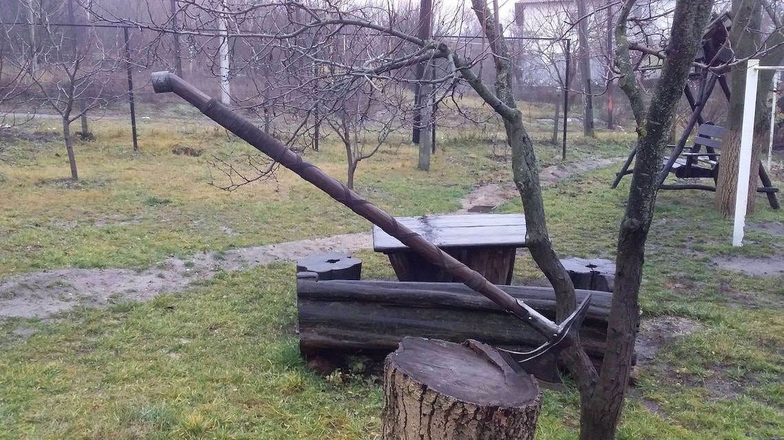 Ax an Enlarged Functional Replica of the Iron Battle Ax From - Etsy