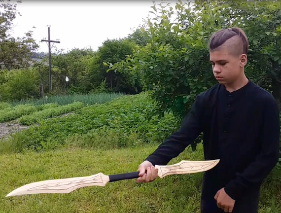 Double-bladed Sword | Etsy