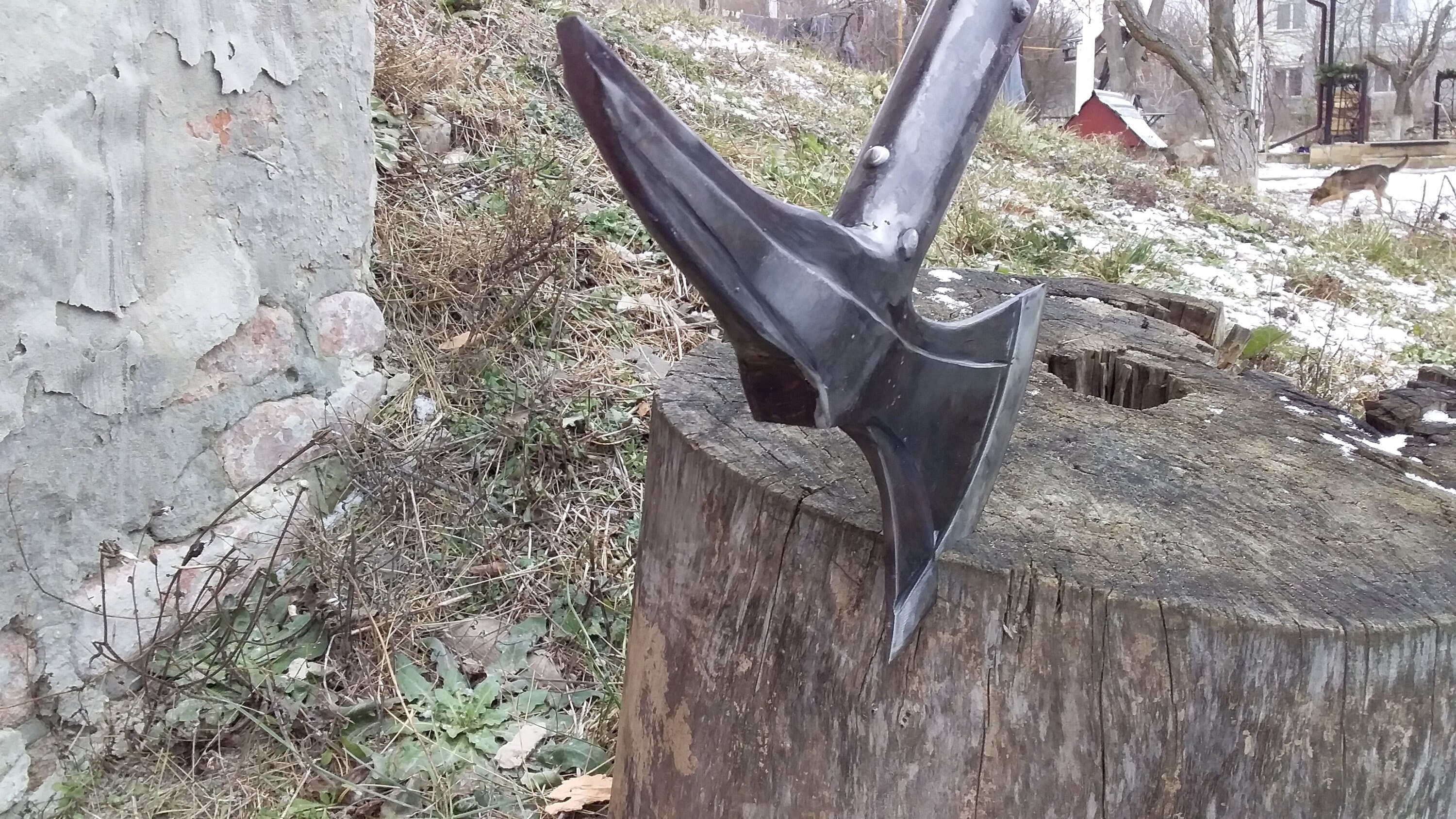 Axe Short Functional Replica of the Iron Battleaxe From the | Etsy
