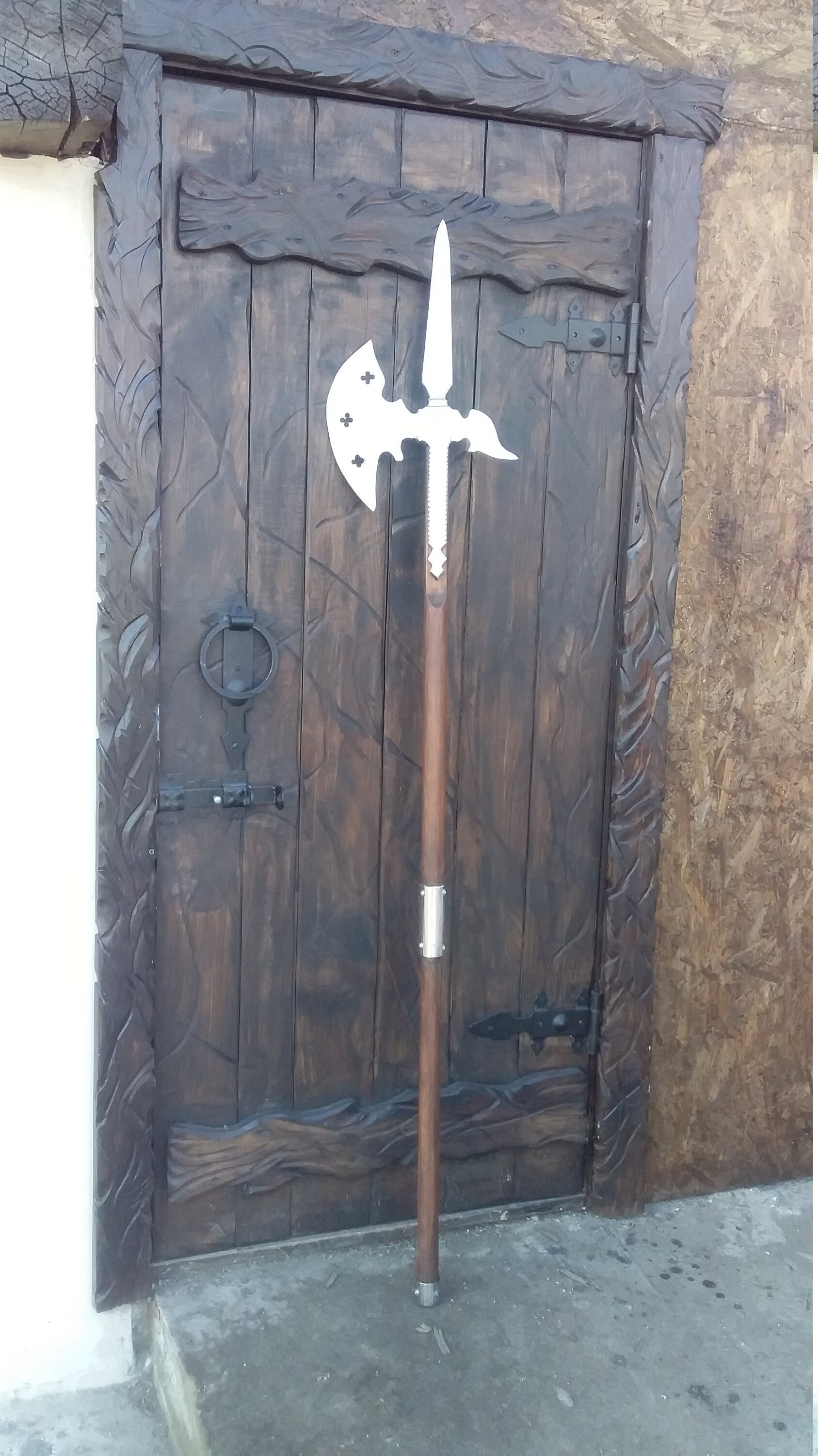 Medieval Halberd, Spear-axe, Middle Ages Decor - Etsy