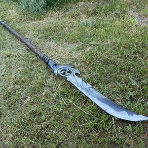 Naginata wheel, Glaive, Spear - Etsy