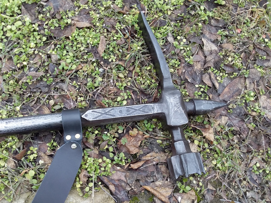 Dwarven Hammer Pickaxe | Etsy