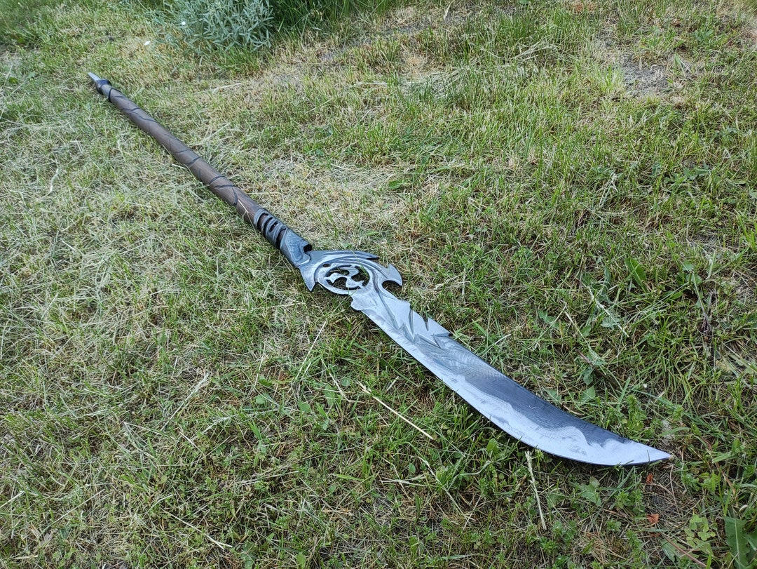 Naginata "wheel", Glaive, Spear - Etsy