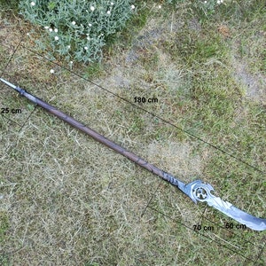 Naginata "wheel", Glaive, Spear - Etsy