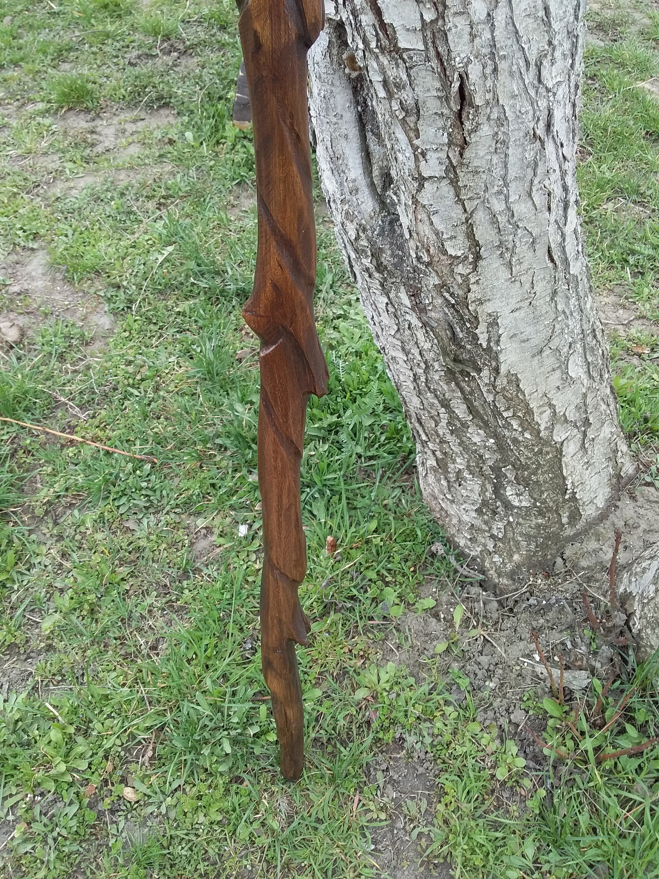 Wood Cane - Etsy