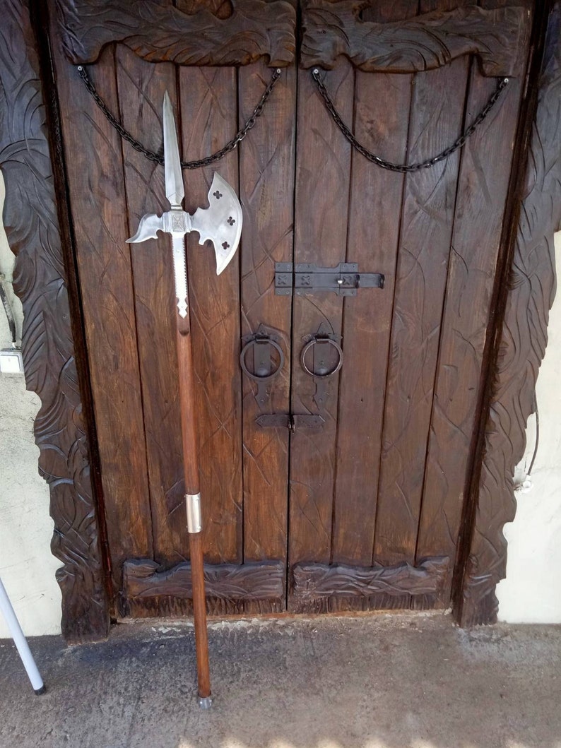 Handmade Medieval Halberd, Viking Axe, Middle Ages Wall Decor ...