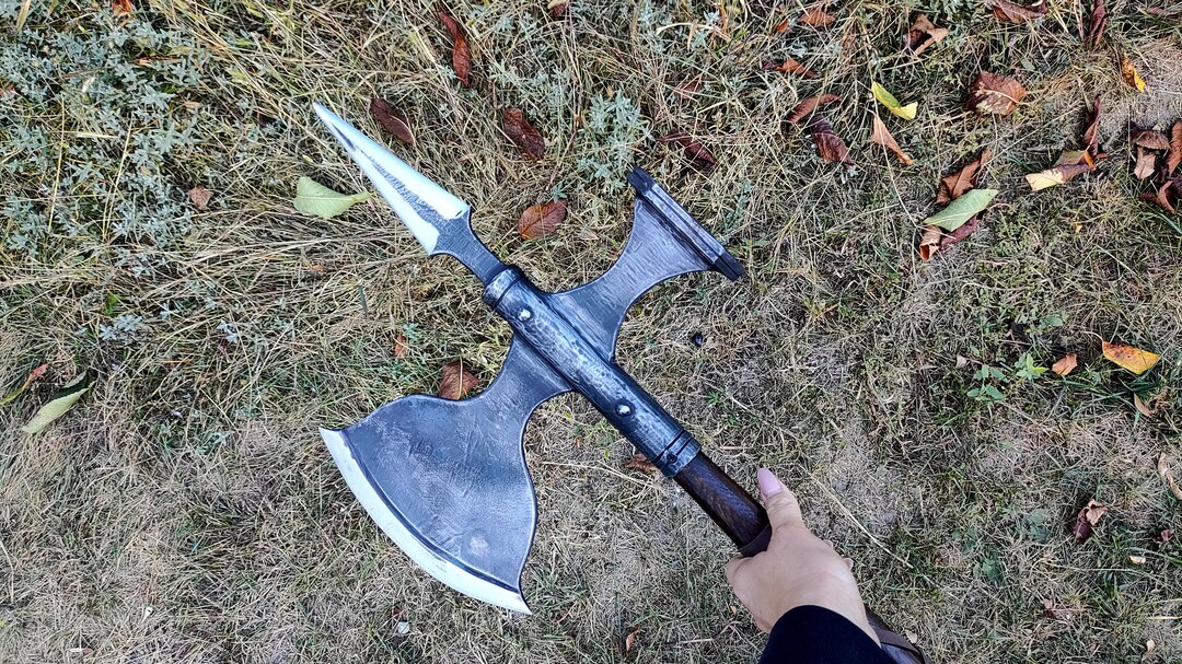 Viking Halberd, Battle, Viking, Two Handed, Berserker Axe, Unique Gift ...