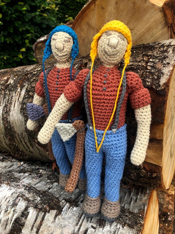 Slumberjack Amigurumi Toy Lumberjack Crochet Pattern | Etsy