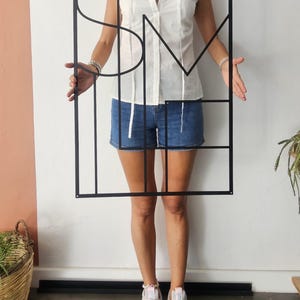 Smile Metal Sign, Dentist Office Decor, Minimal Wall Art, Modern ...