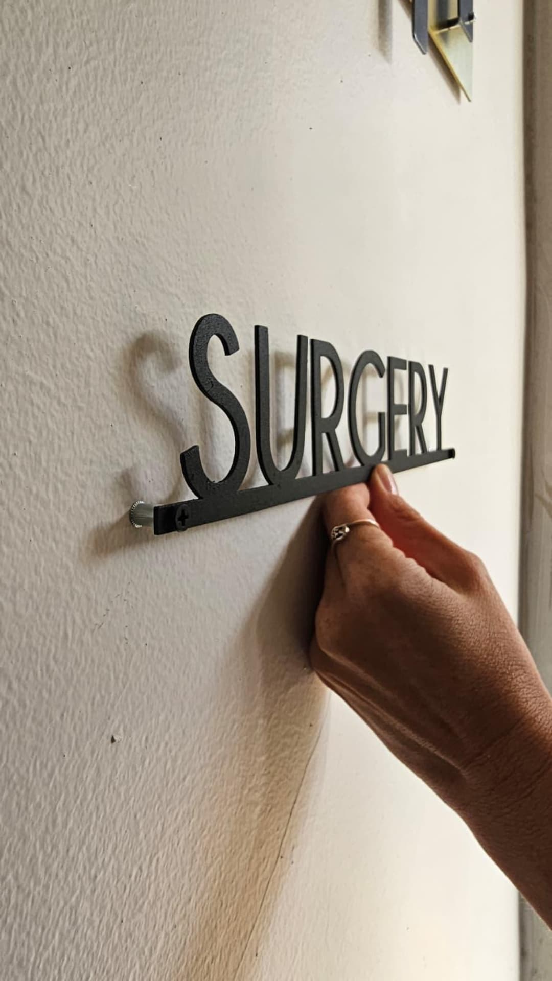 Custom Metal Door Sign for Dental & Medical Clinics | Professional ...
