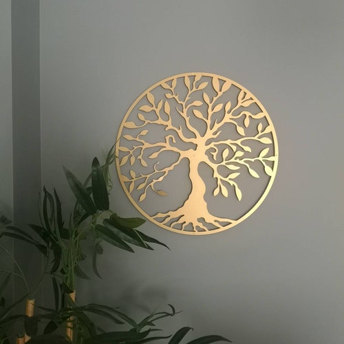 Tree of Life Metal Family Sign Outdoor Wall Decor - Etsy