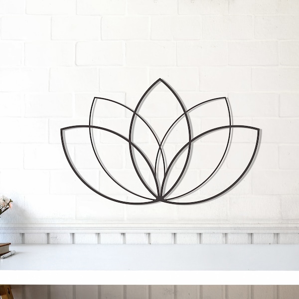 Lotus Wall Decor - Etsy