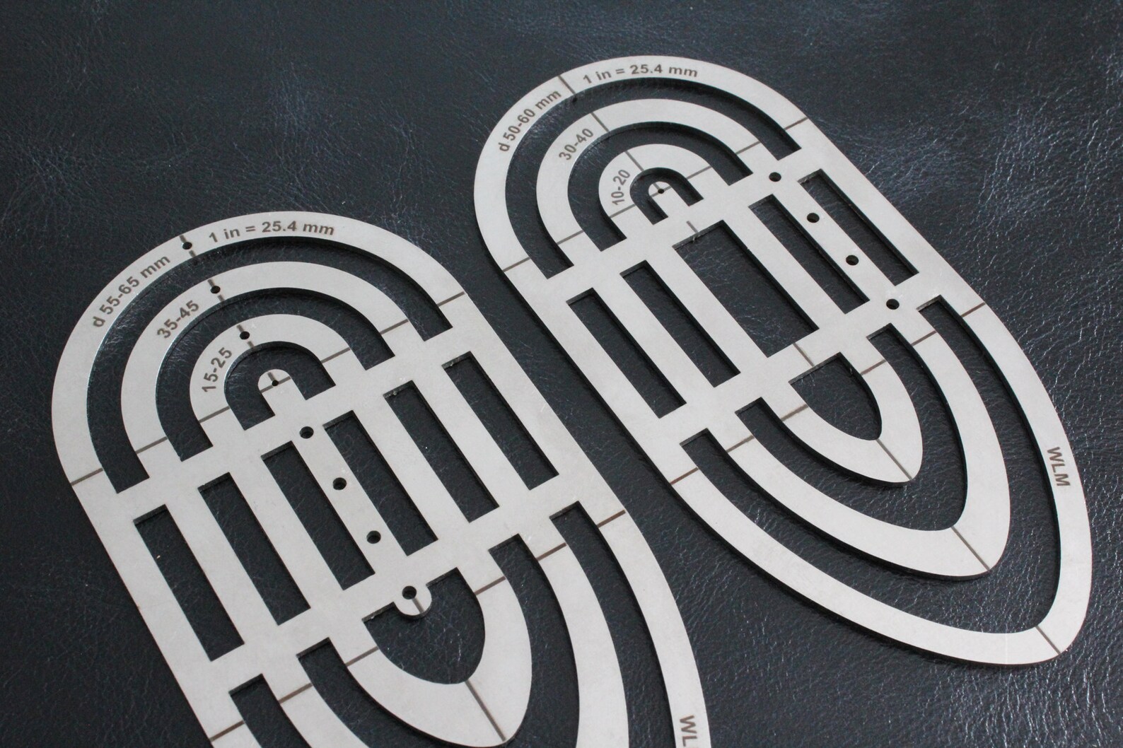 2 Pcs Leather Belt Strap Templates Stencil for Belt Crafting | Etsy