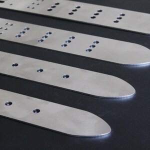 Steel Belt Templates, Leather Belt Strap Head End Templates, Leather ...