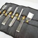 Canvas Tool Roll With Zipper Pouch Chisel Roll for - Etsy Canada