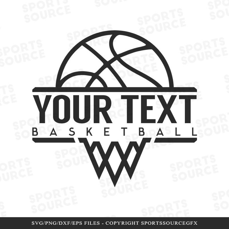 Split Basketball Svg - Etsy