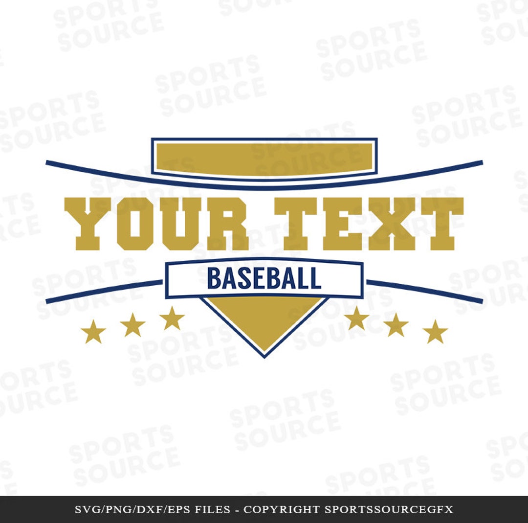 Baseball SVG, Team Logo SVG, Sports Graphic, Silhouette Files, Cricut ...