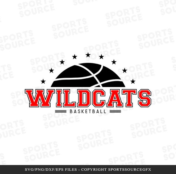 Wildcats SVG Basketball SVG Wildcats Basketball Graphic | Etsy