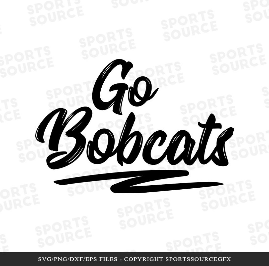 Bobcats SVG, Go Bobcats SVG, Basketball, Football, Sports, Team Logo ...
