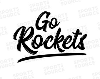 Go Rockets Svg - Etsy