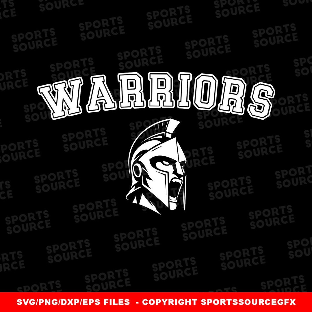 Warriors Logo SVG, Sports Team Template for Football, Baseball ...