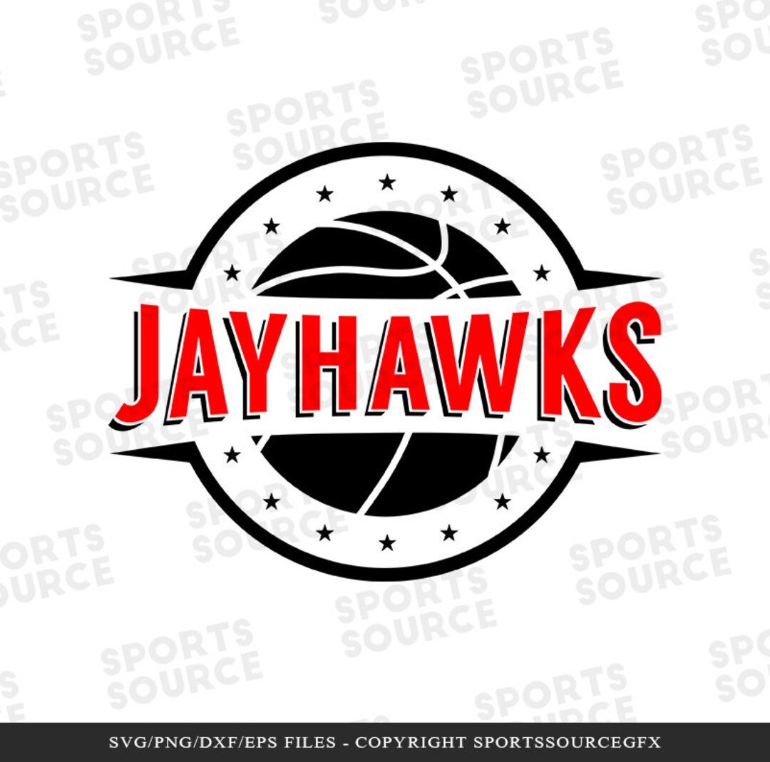 Jayhawks SVG, Basketball SVG, Jayhawks Basketball Graphic, Sports, Logo ...