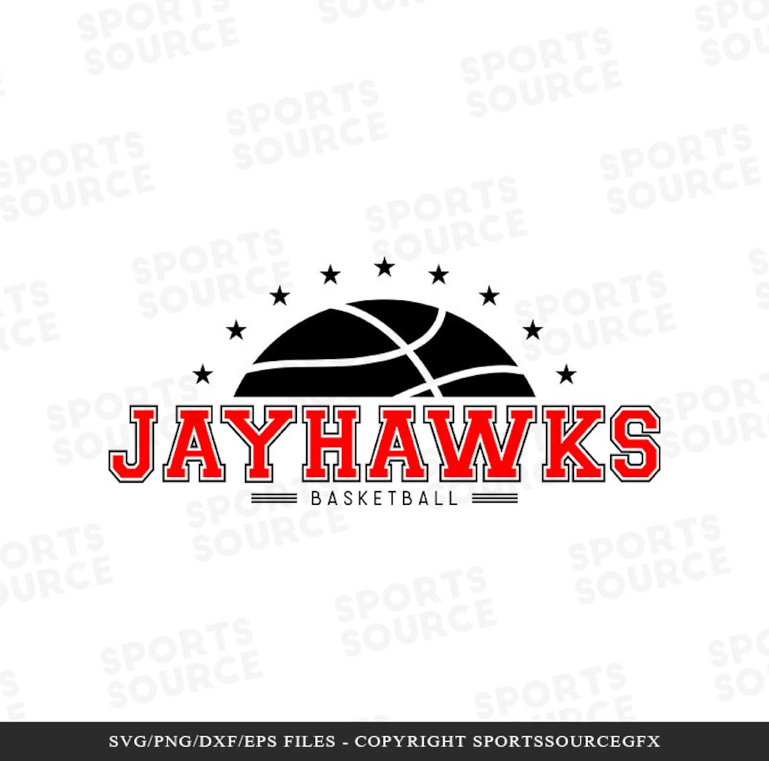 Jayhawks SVG, Basketball SVG, Jayhawks Basketball Graphic, Sports, Logo ...