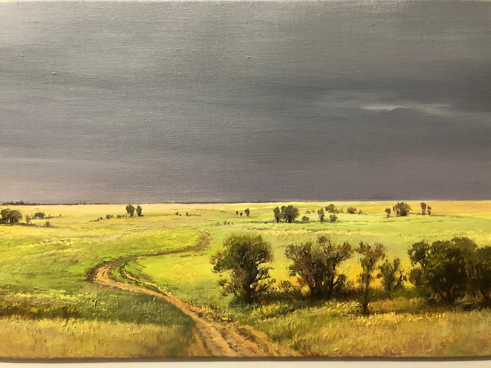 Original Oil Painting Landscape Oil Painting on Canvas Wall - Etsy