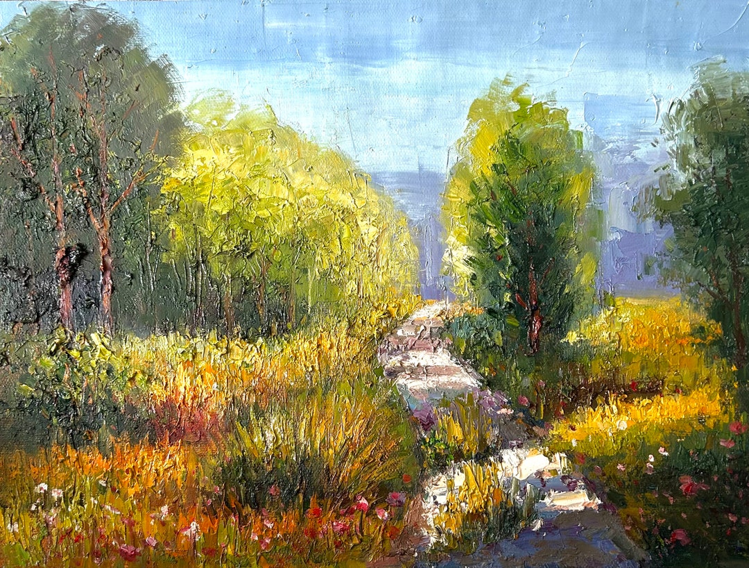 Impression Landscape, Oil Painting, on Canvas, Wall Art,home Decoration ...