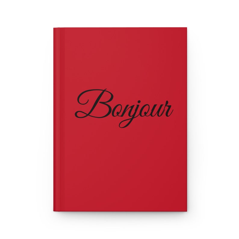 Gratitude Journal Bonjour Au Revoir Classic French Girl Chic Gift ...