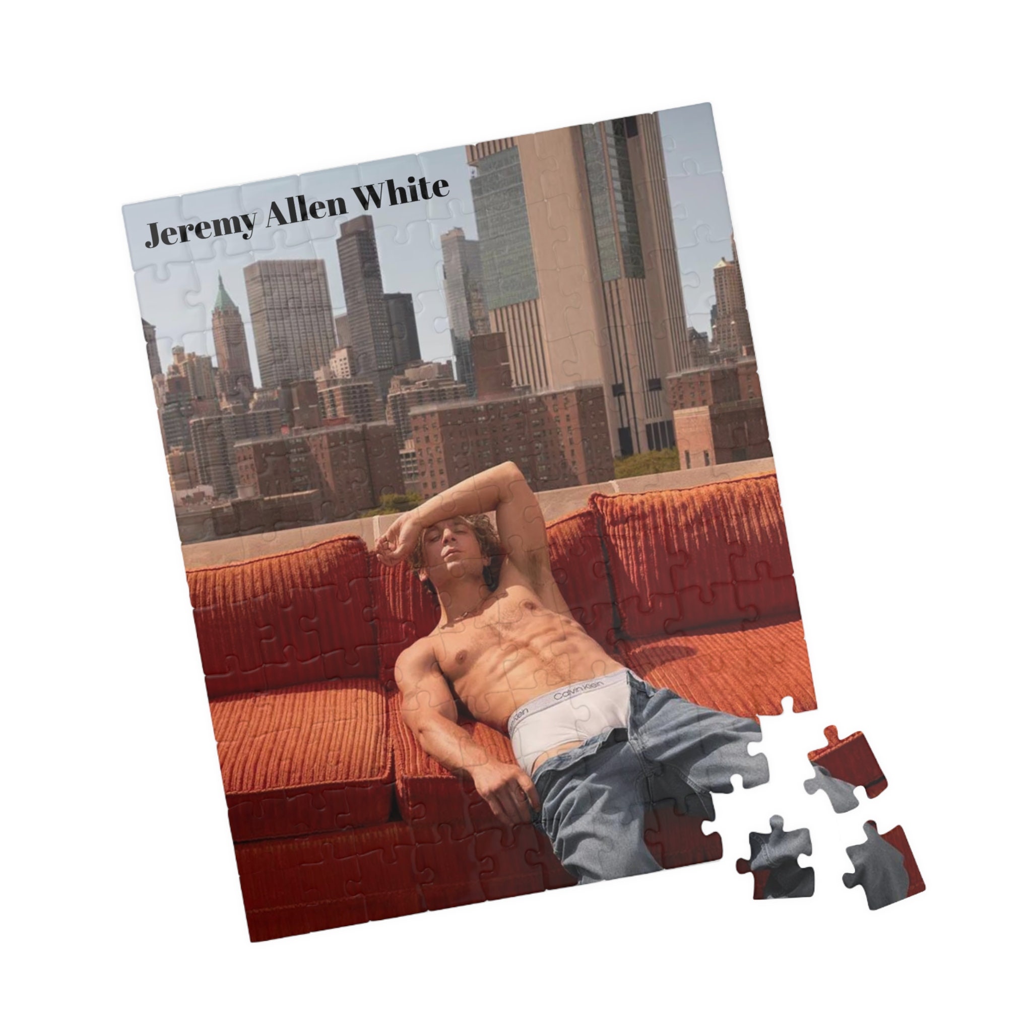 Jeremy Allen White Calvin Klein Jigsaw Puzzle Yes Chef the Bear Hulu ...