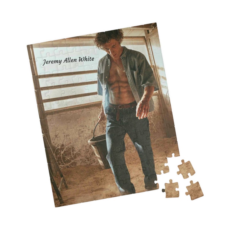 Jeremy Allen White Jigsaw Puzzle the Iron Claw Yes Chef the Bear Hulu ...