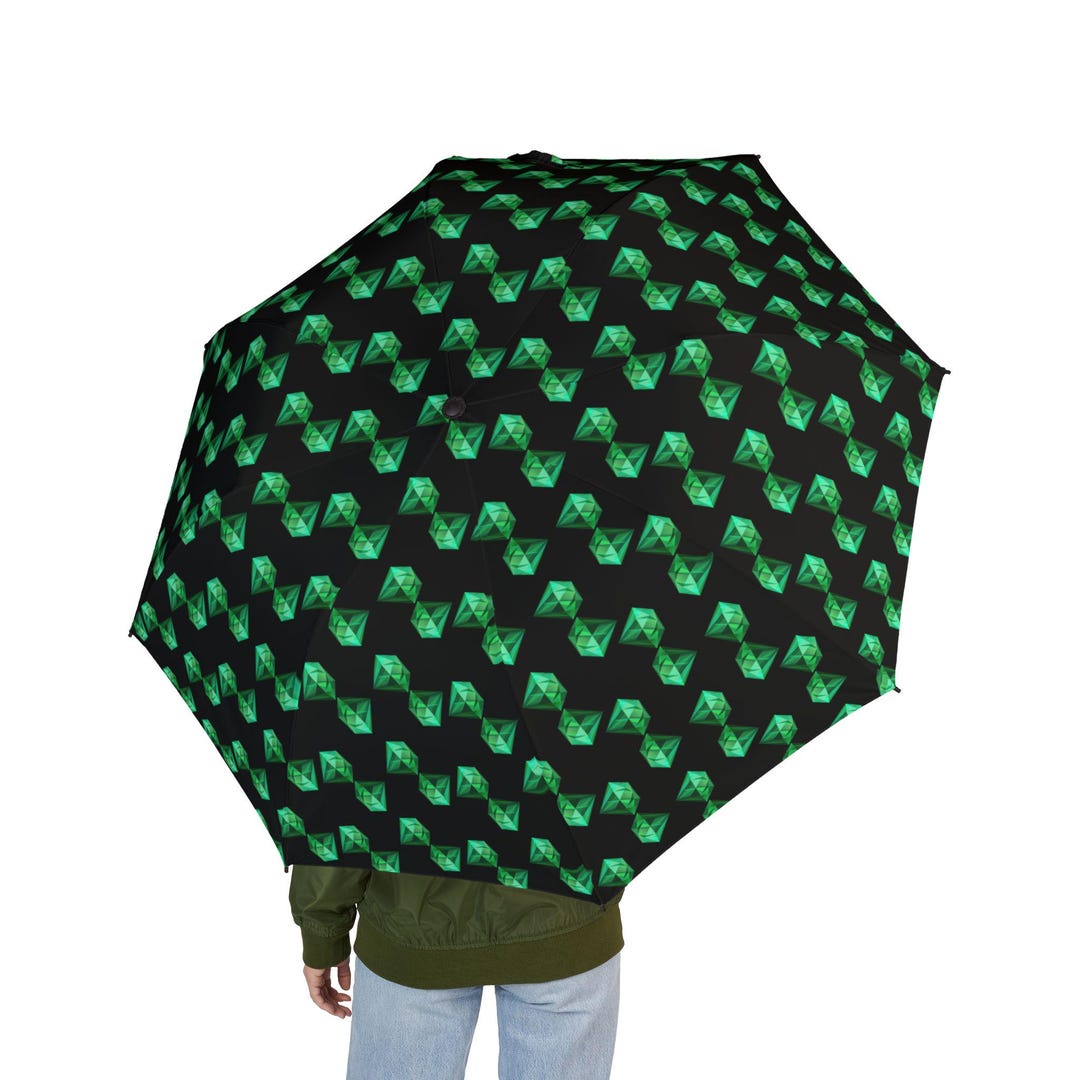 Wicked Emerald City Black Umbrella Fun Unique Gift for Rainy Days Cute ...