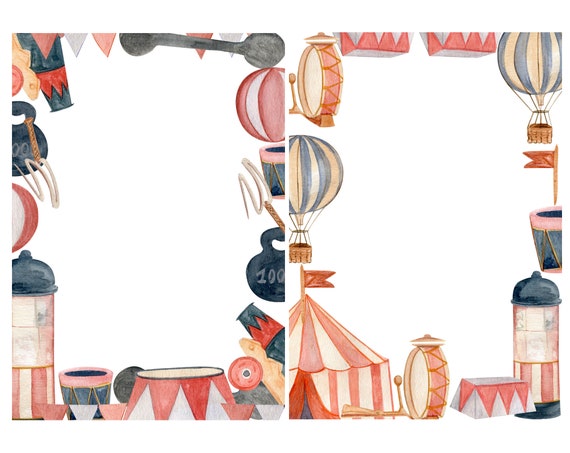 Circus Frame Clip Art