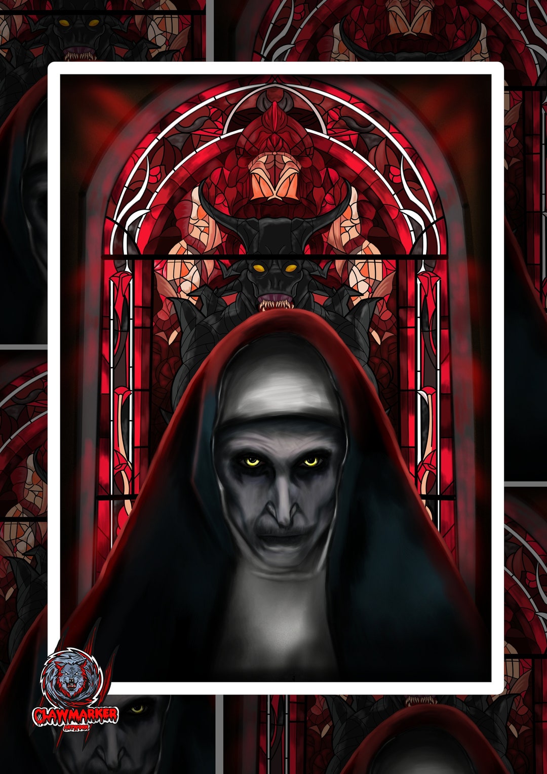 The Conjuring Print original Digital Artwork - Etsy