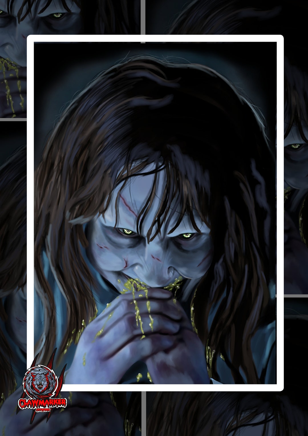 The Exorcist Print (original Digital Artwork) - Etsy