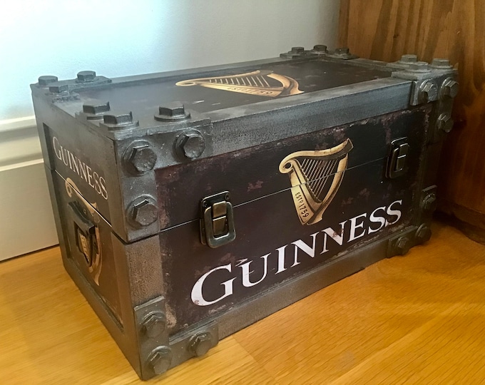 Guinness Storage Trunk. Vintage Style Guinness Stout Storage Box ...