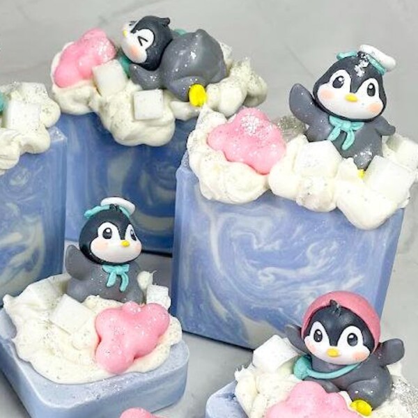 Penguin Soap - Etsy